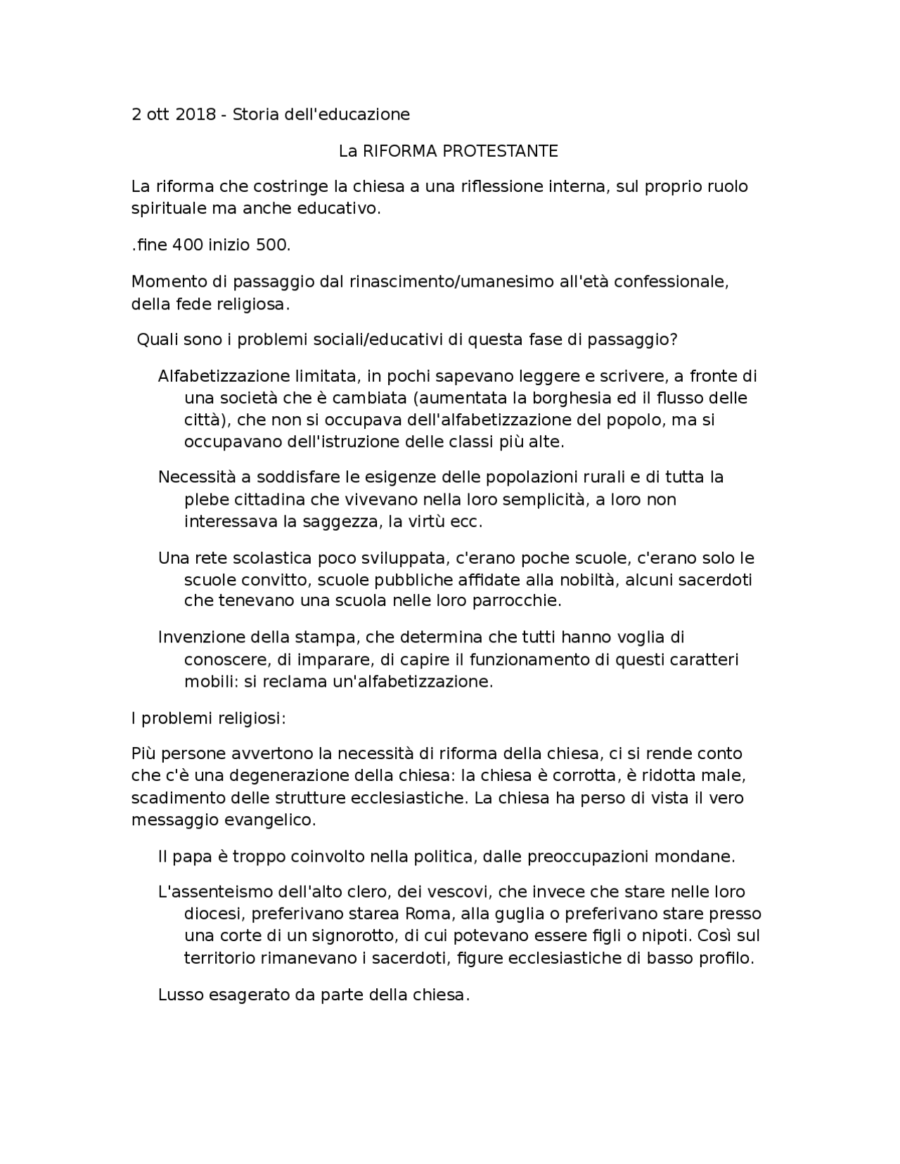 Scienze Delleducazione Docsity