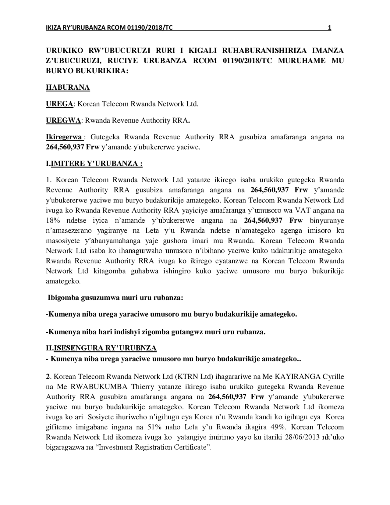 THE COPY OF JUDGMENT | Thesis Commercial Law | Docsity