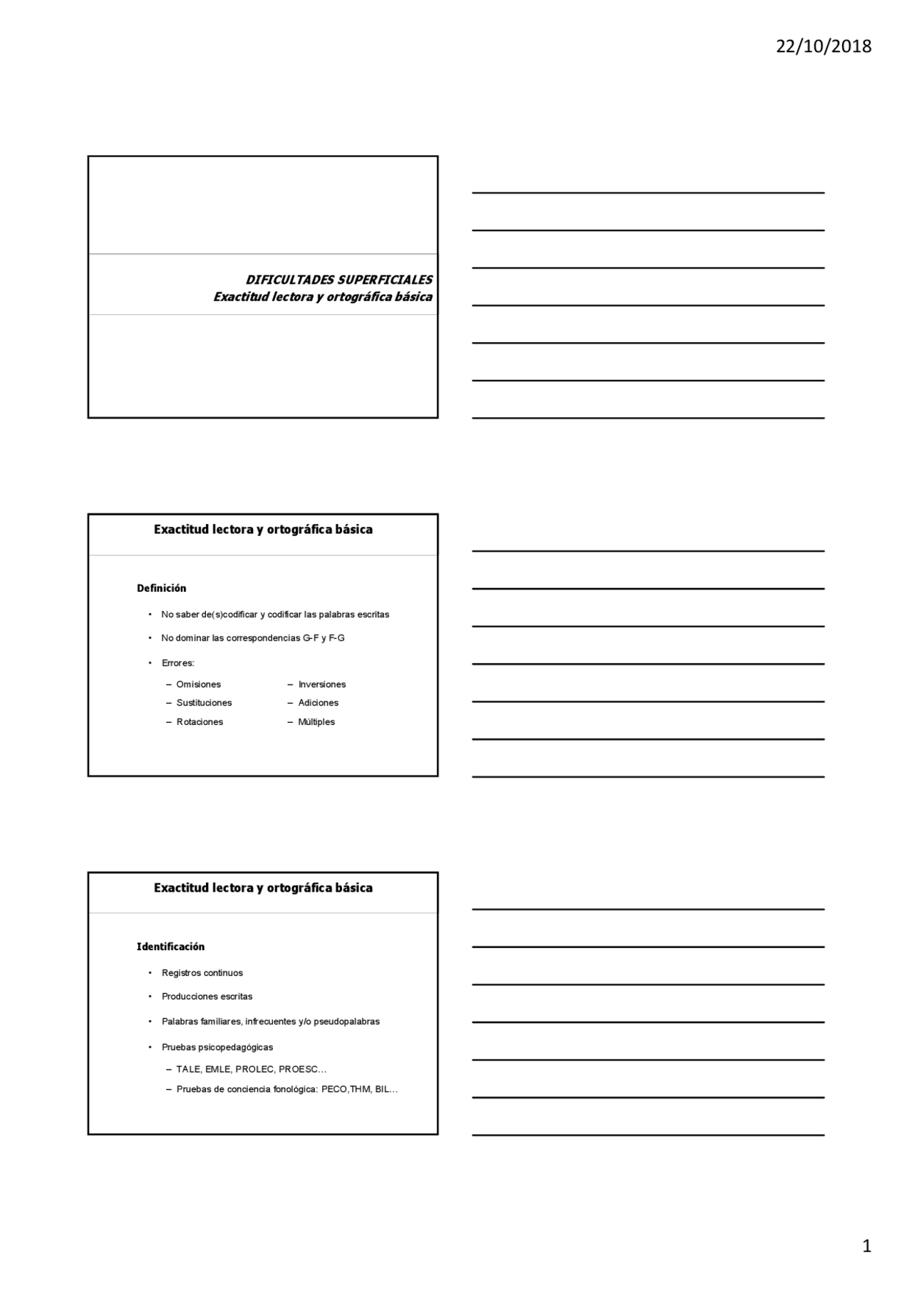 Dificultades Del Aprendizaje Docsity