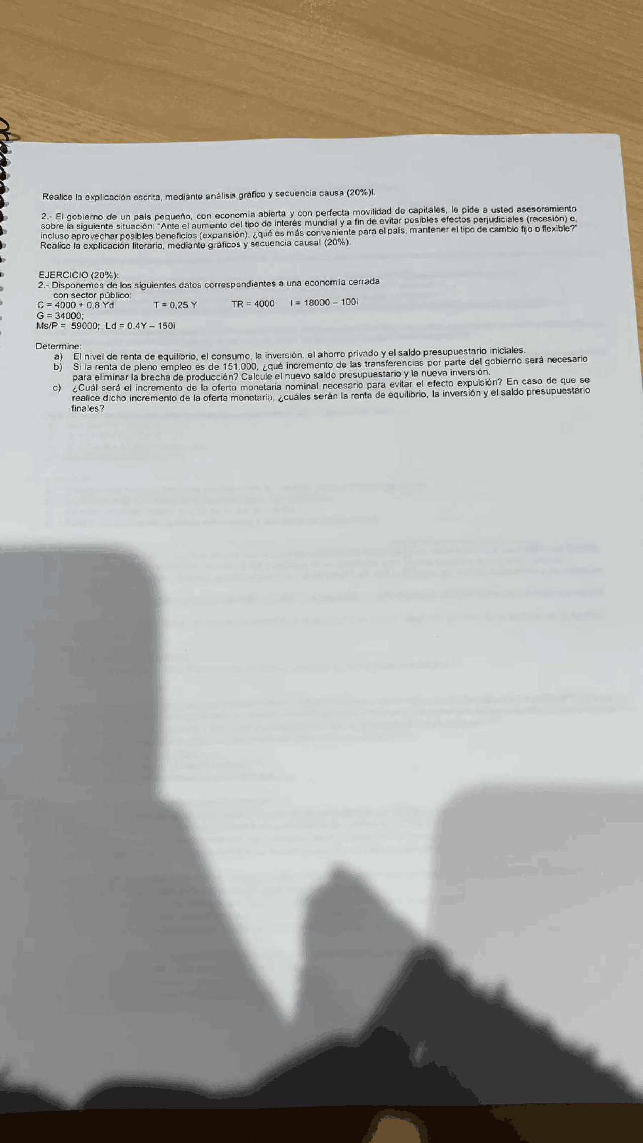 Macroeconomía Tests Para Examen Docsity