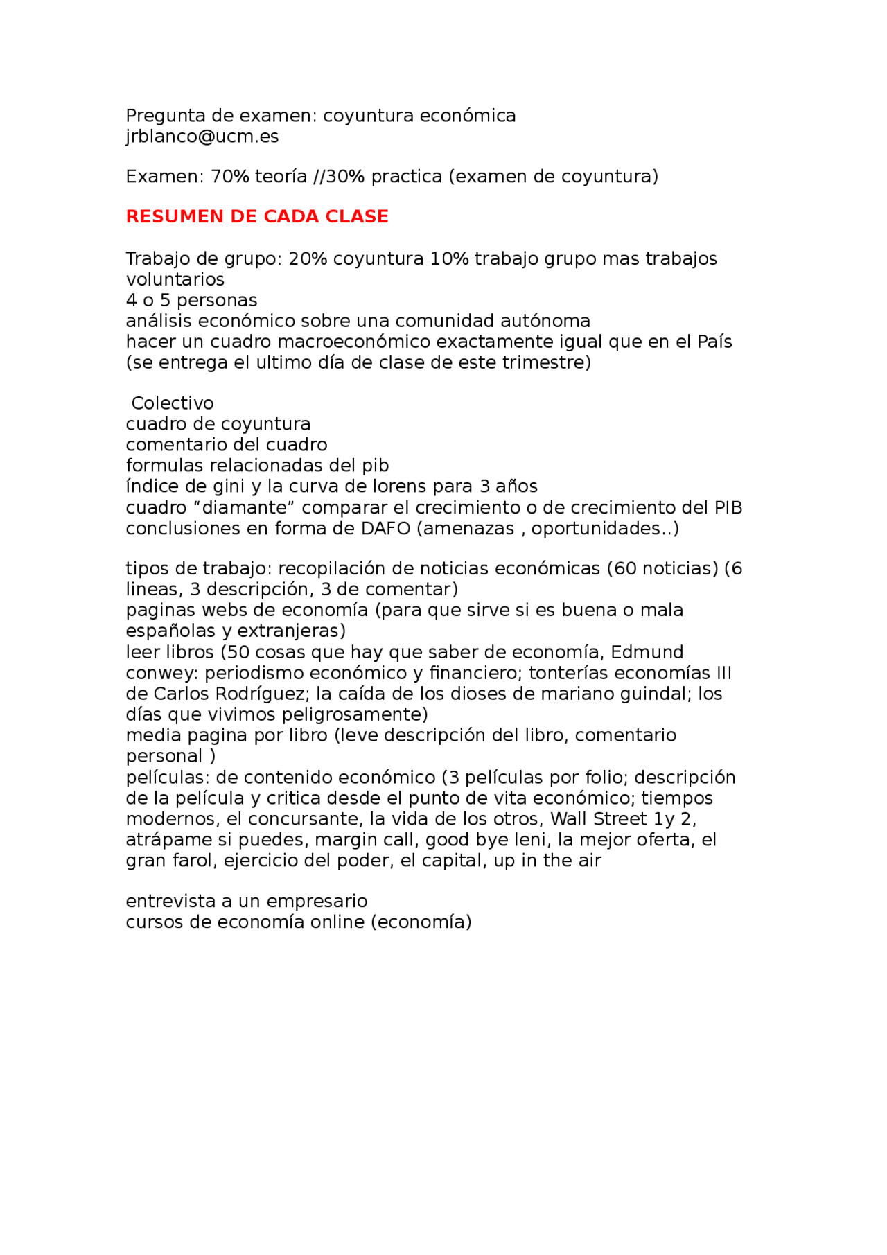 Economia Aplicada Al Periodismo Docsity