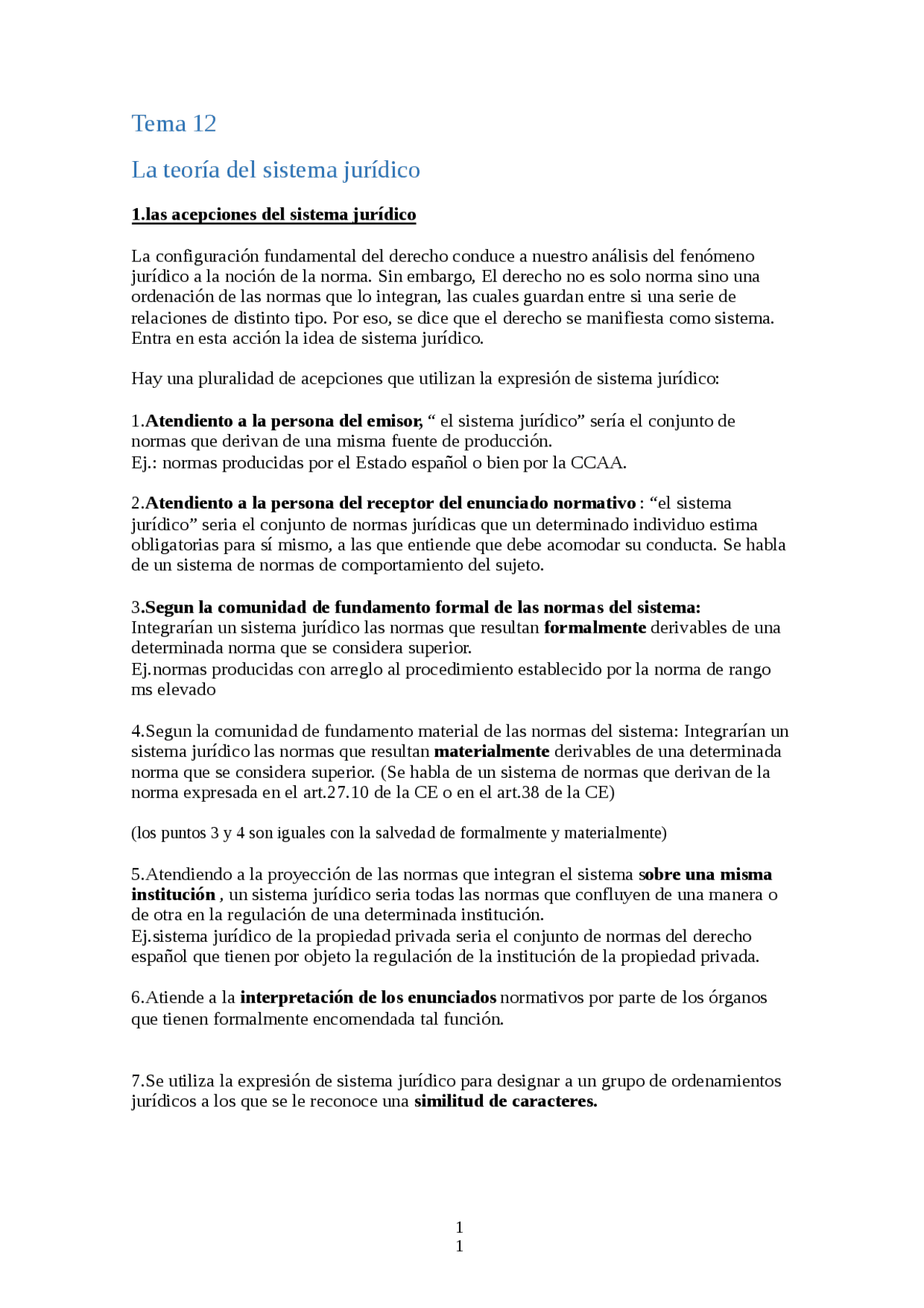 Tema 12 Teoria Del Derecho Docsity