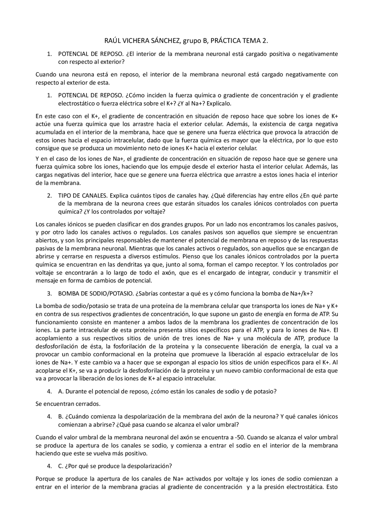 PrÁctica De PsicobiologÍa T3 Docsity