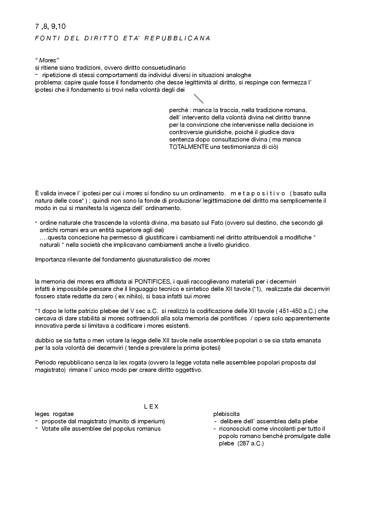 Appunti Diritto Romano Docsity