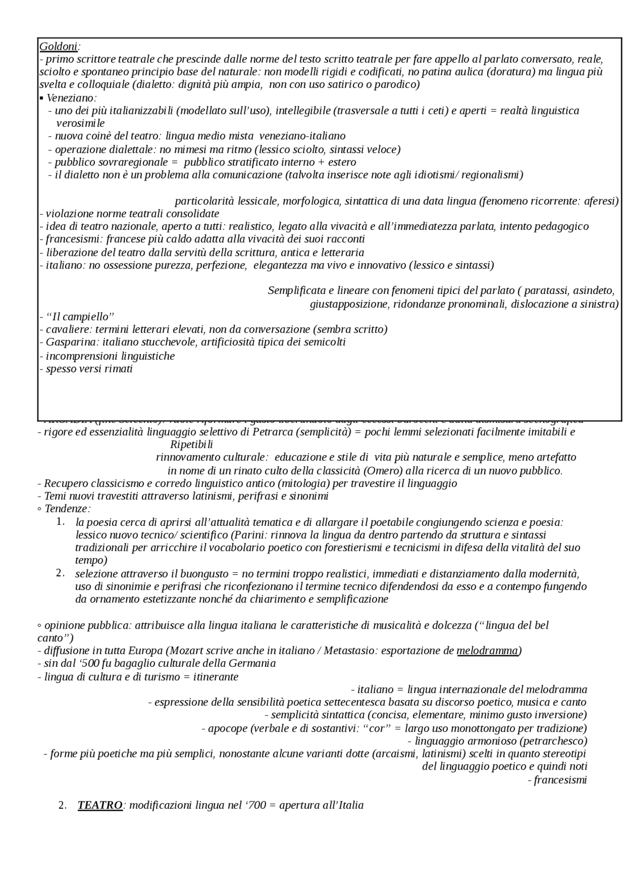 Storia Della Lingua Italiana A Cura Di L Serianni E P Trifone Docsity