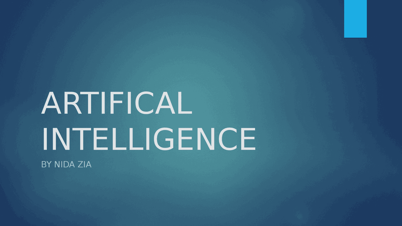 Artificial Intelligence Docsity