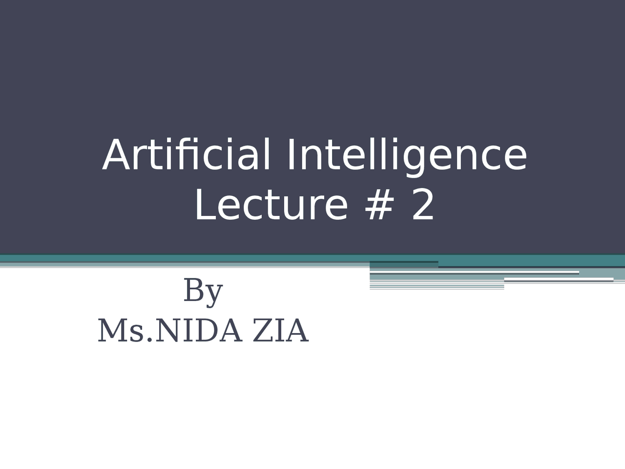 Artificial intelligence - Docsity