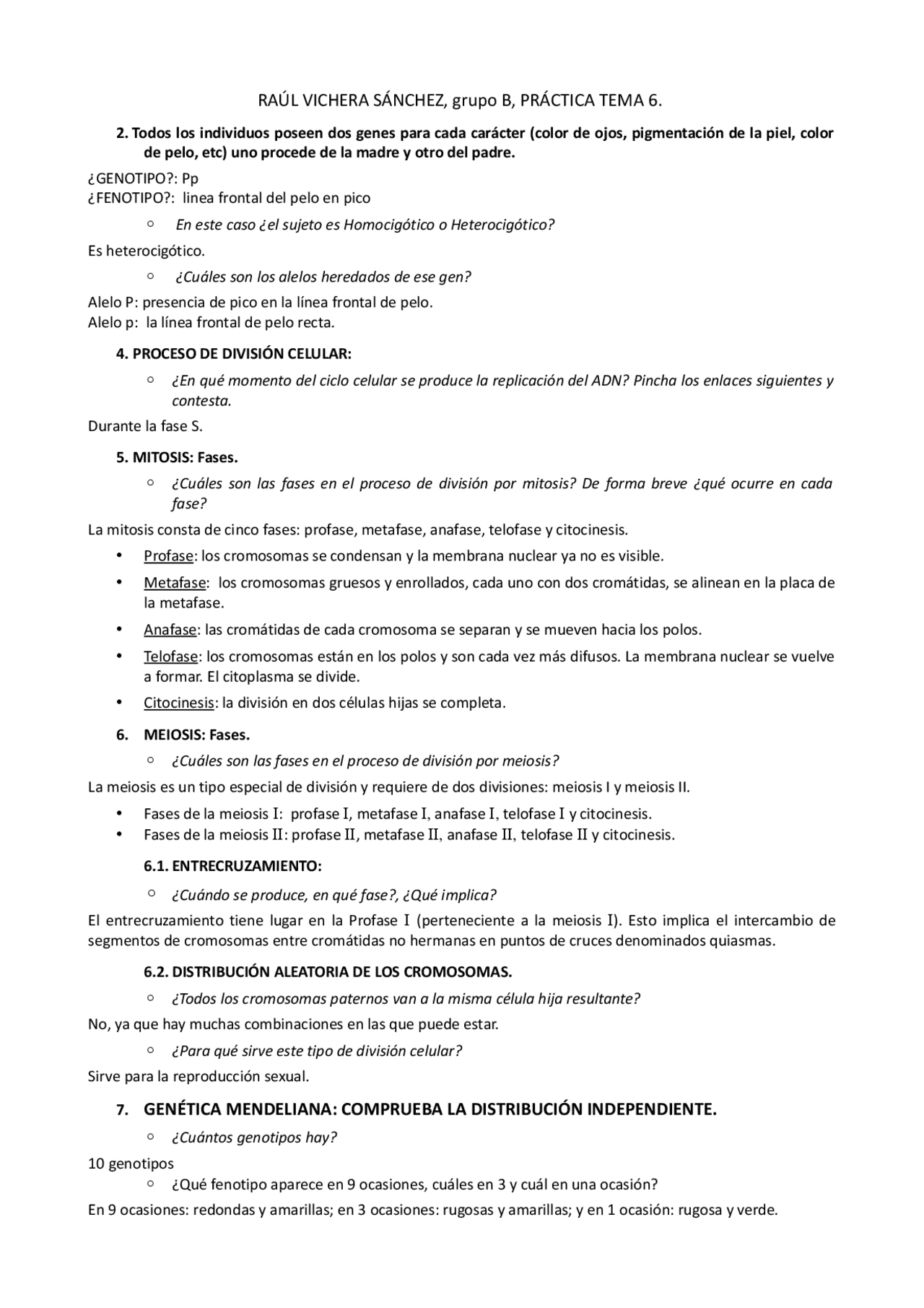 PrÁctica De PsicobiologÍa T6 Docsity