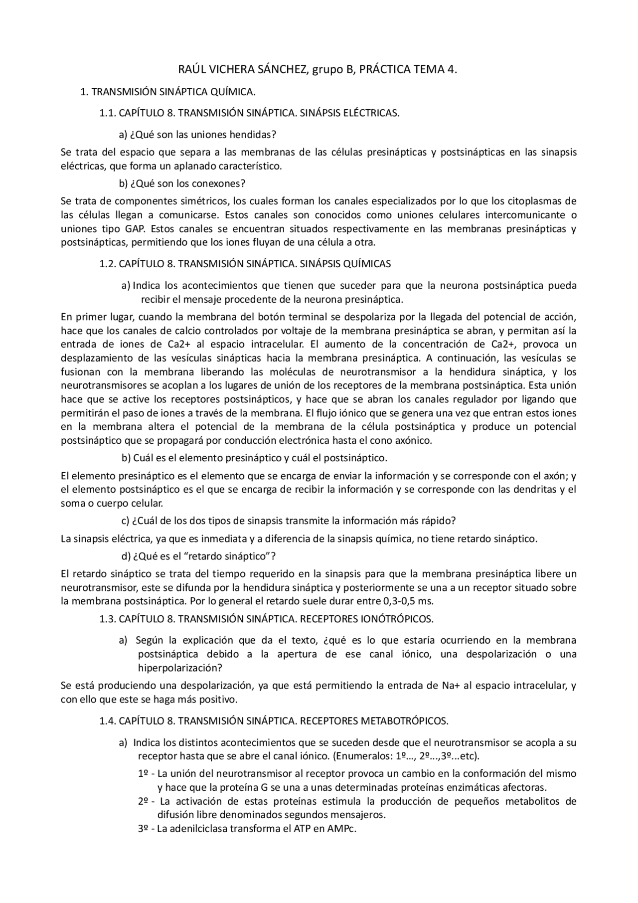 PrÁctica De PsicobiologÍa T4 Docsity