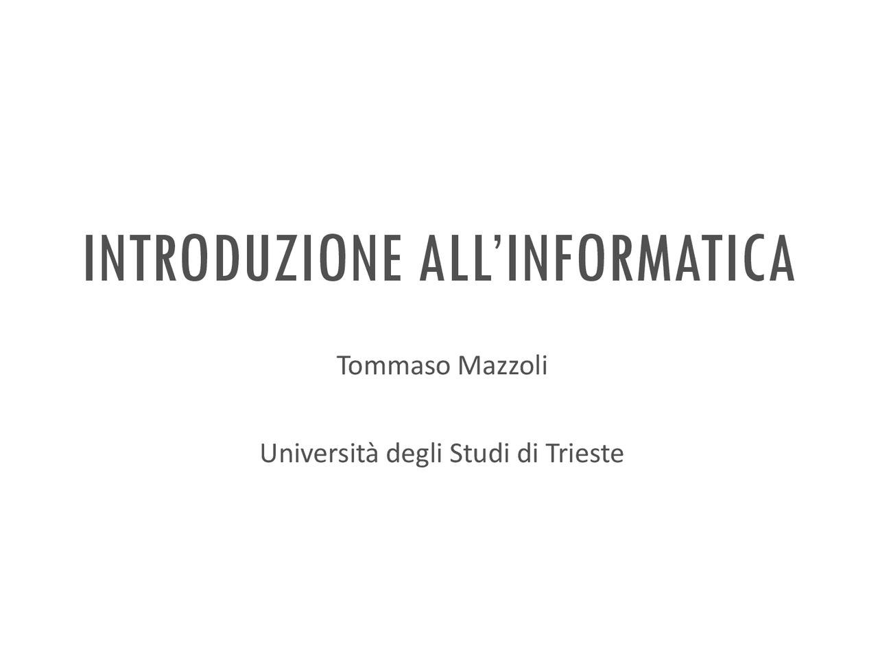 Informatica Di Base 1 Docsity