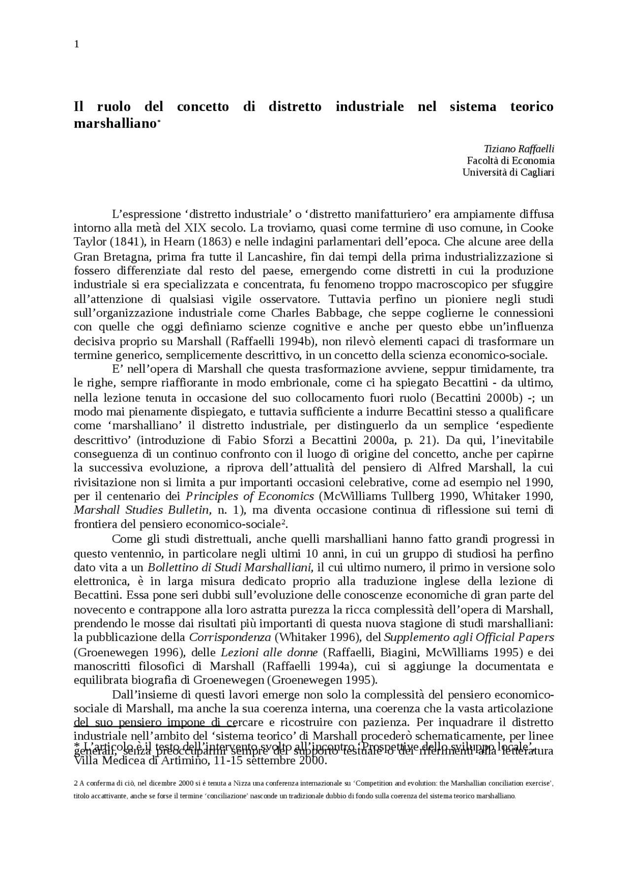 Distretti Industriali Docsity