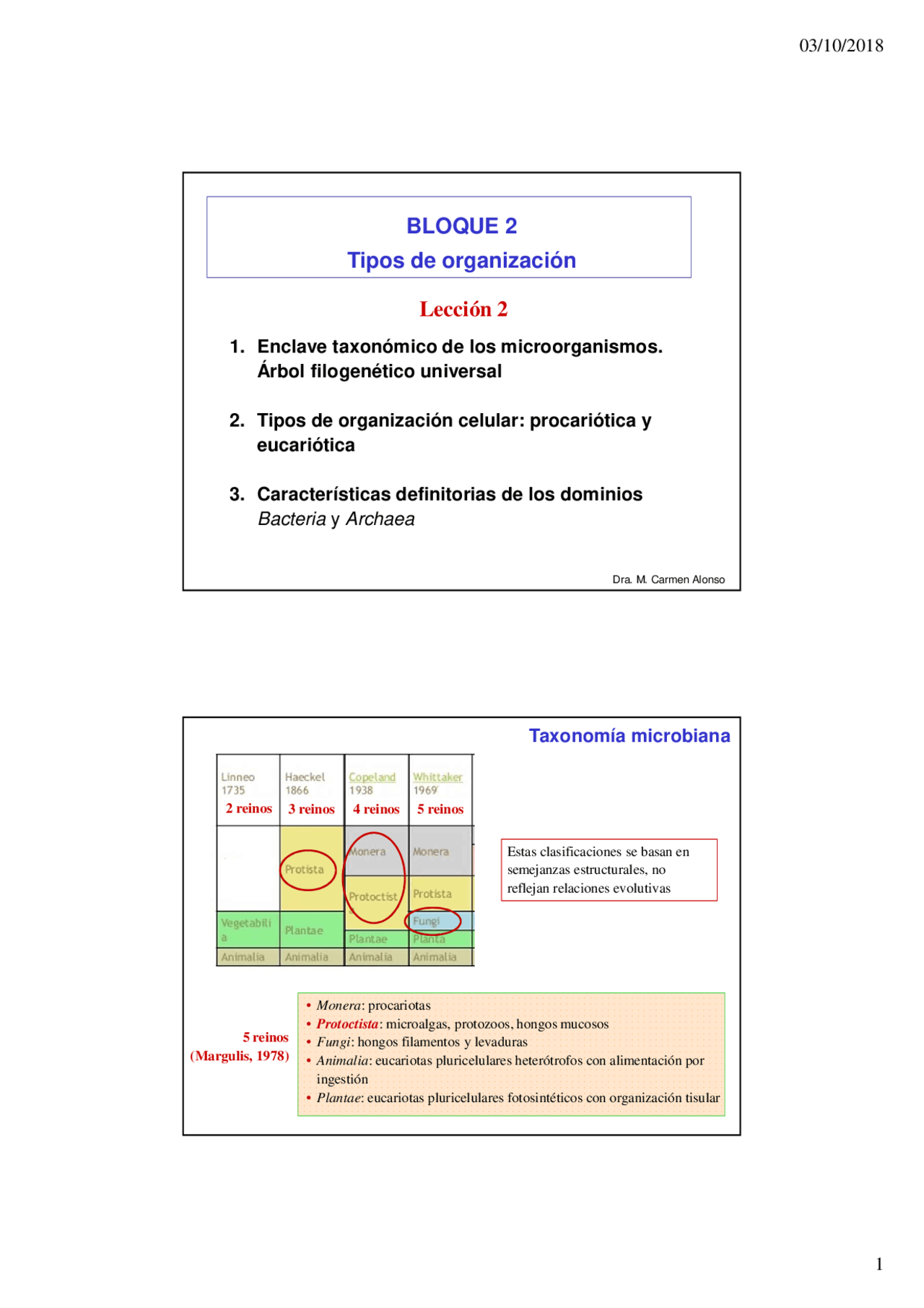 Bloque 2 De Microbiología 1 Docsity