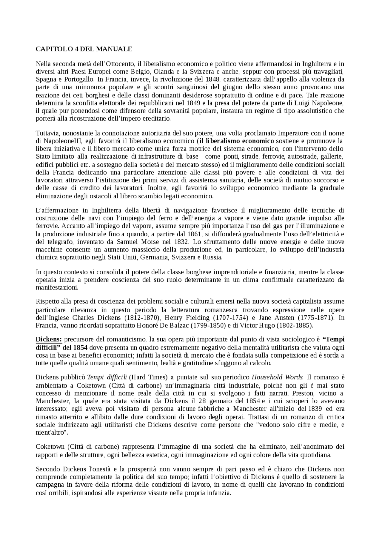 Manuale Di Sociologia Docsity
