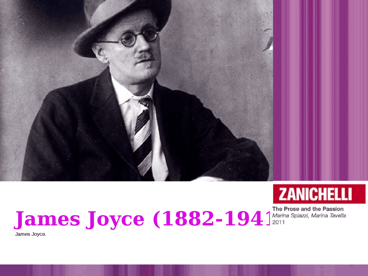 Vita E Opere Di James Joyce Docsity