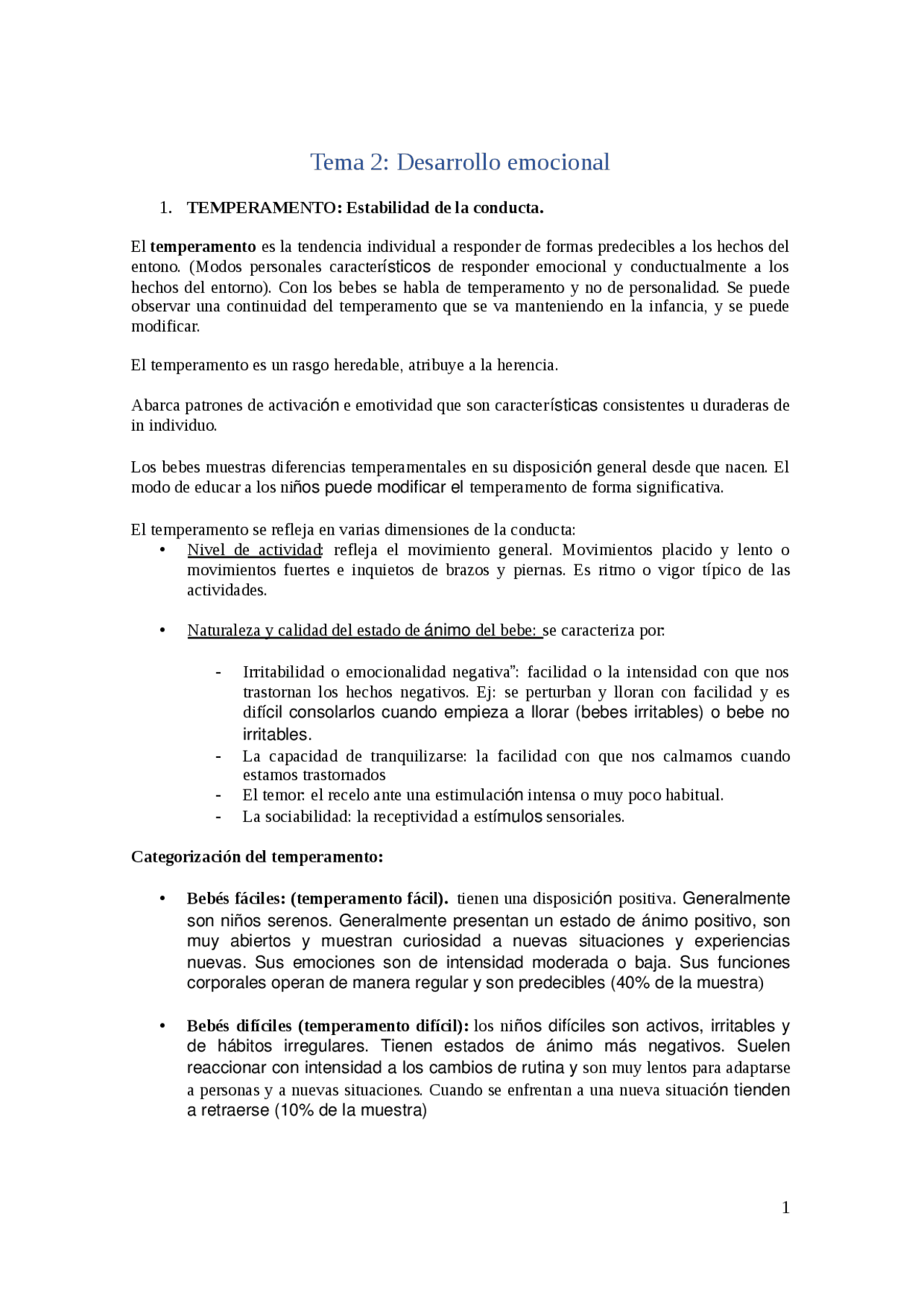 Desarrollo Social Y De La Personalidad Apuntes De Desarrollo De