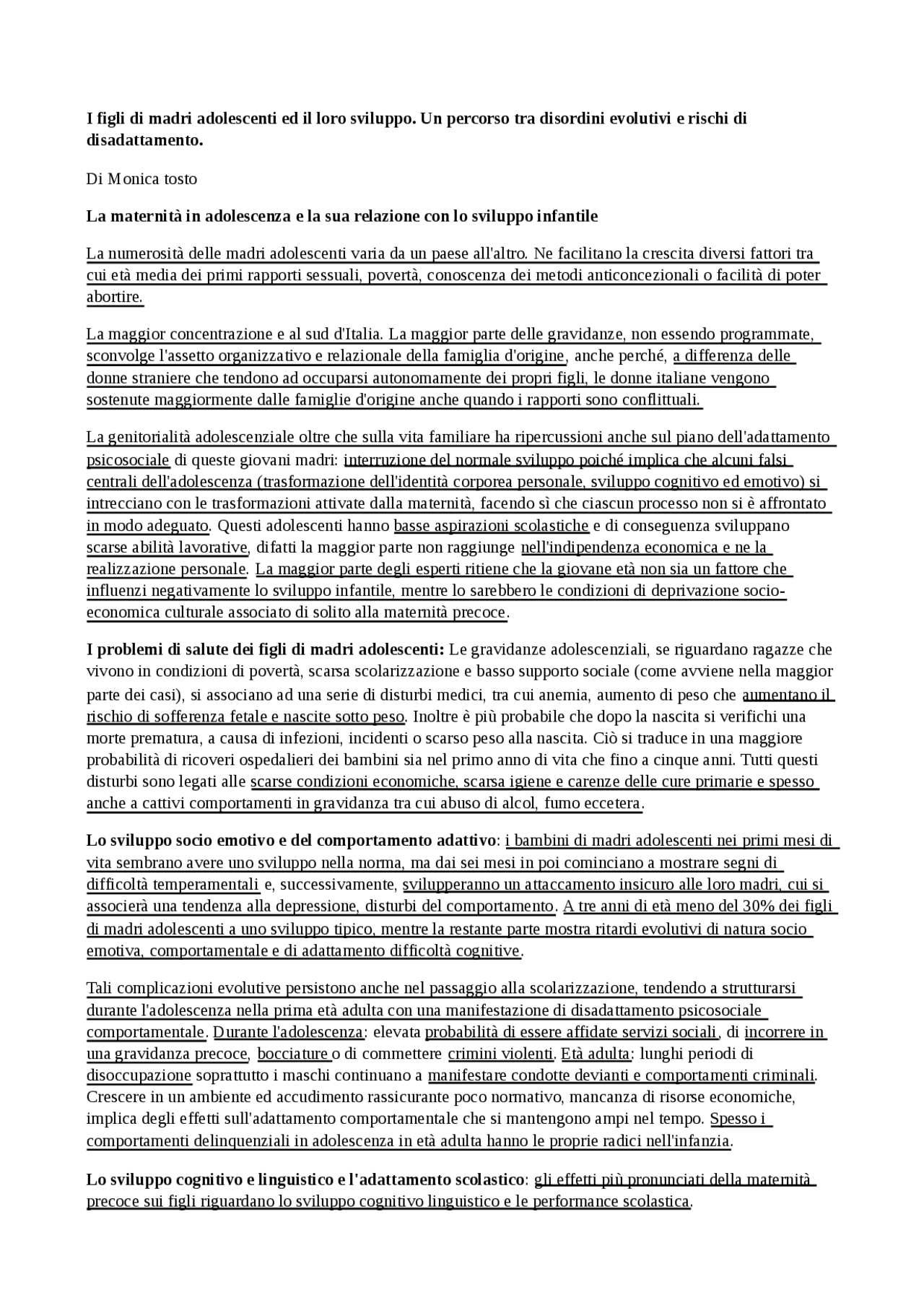 Oltre Il Legame Riassunto Docsity