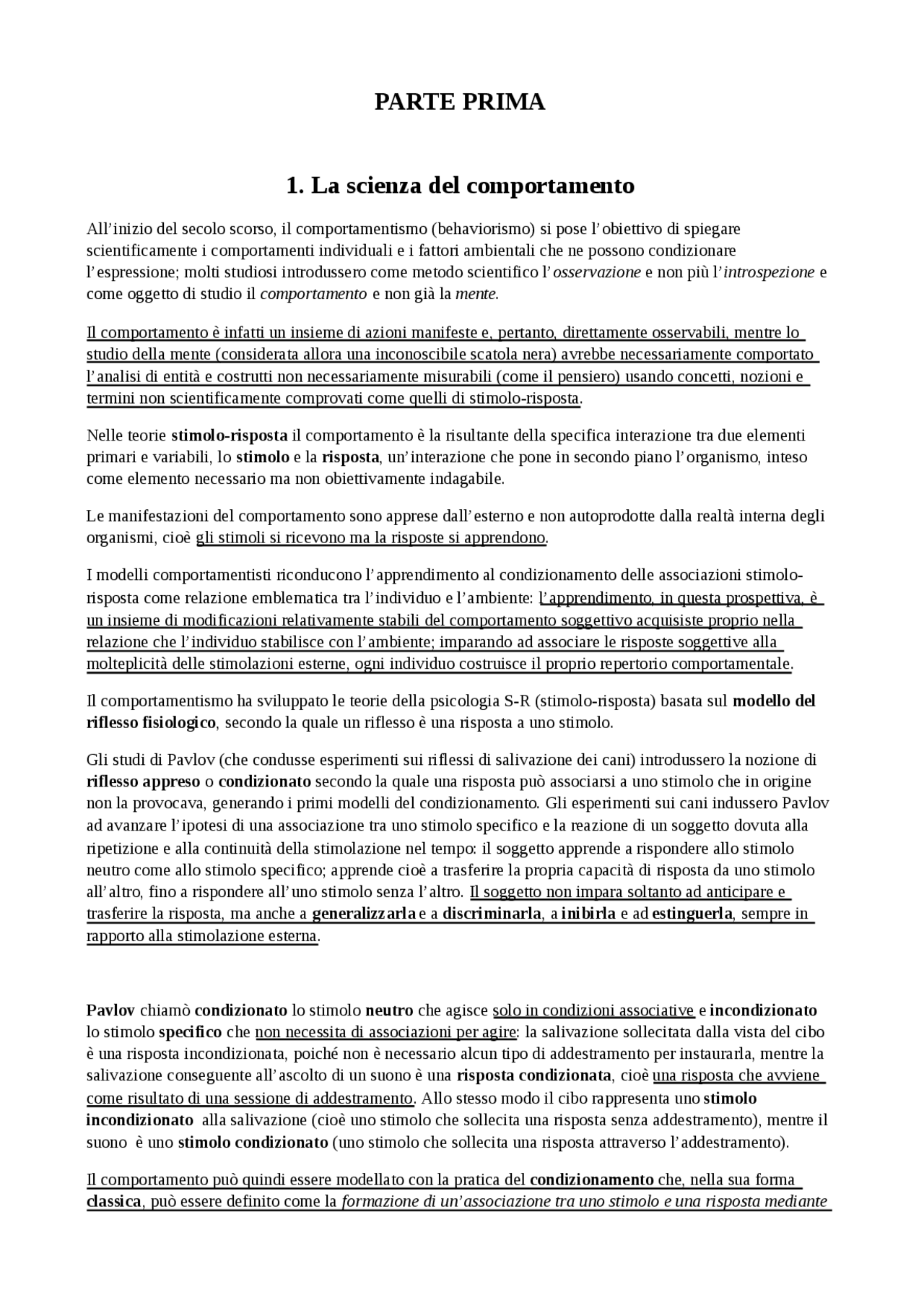 Modelli Teorici E Metodologici Dellapprendimento Docsity