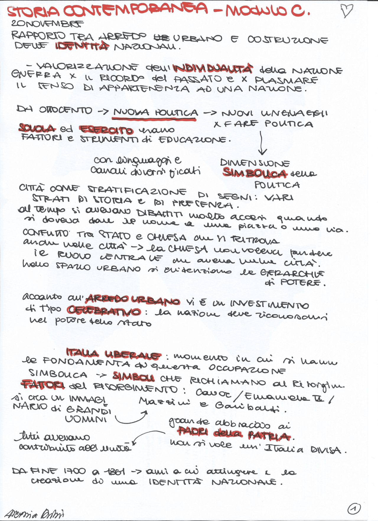 Modulo C Storia Contemporanea Docsity