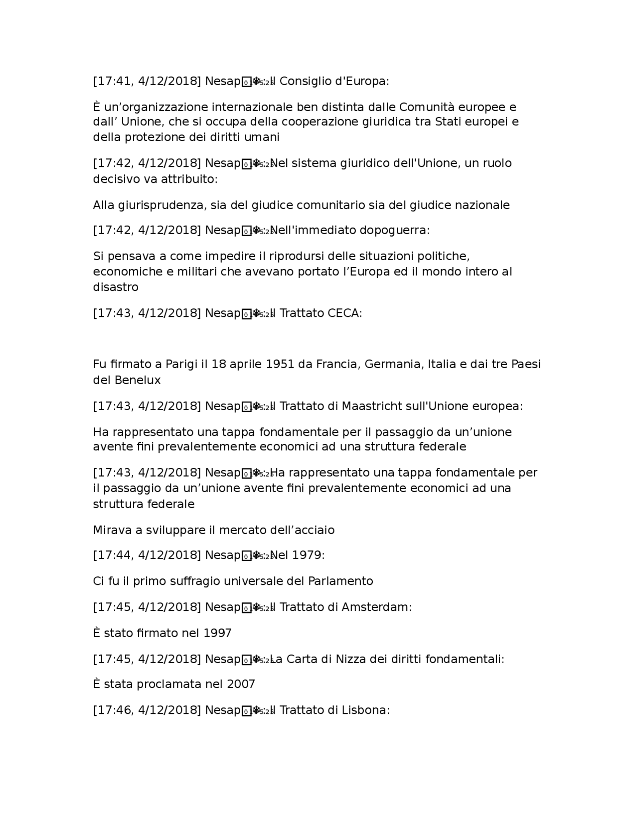 Unipegaso Risposte Esame Diritto Comunitario Prove Desame Di
