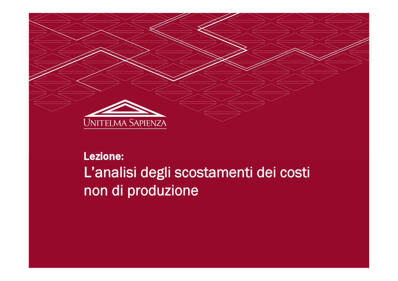 Programmazione E Controllo Docsity