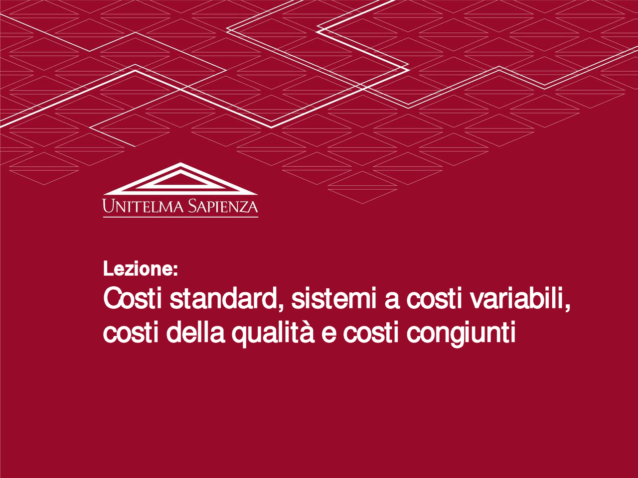 Programmazione E Controllo Docsity