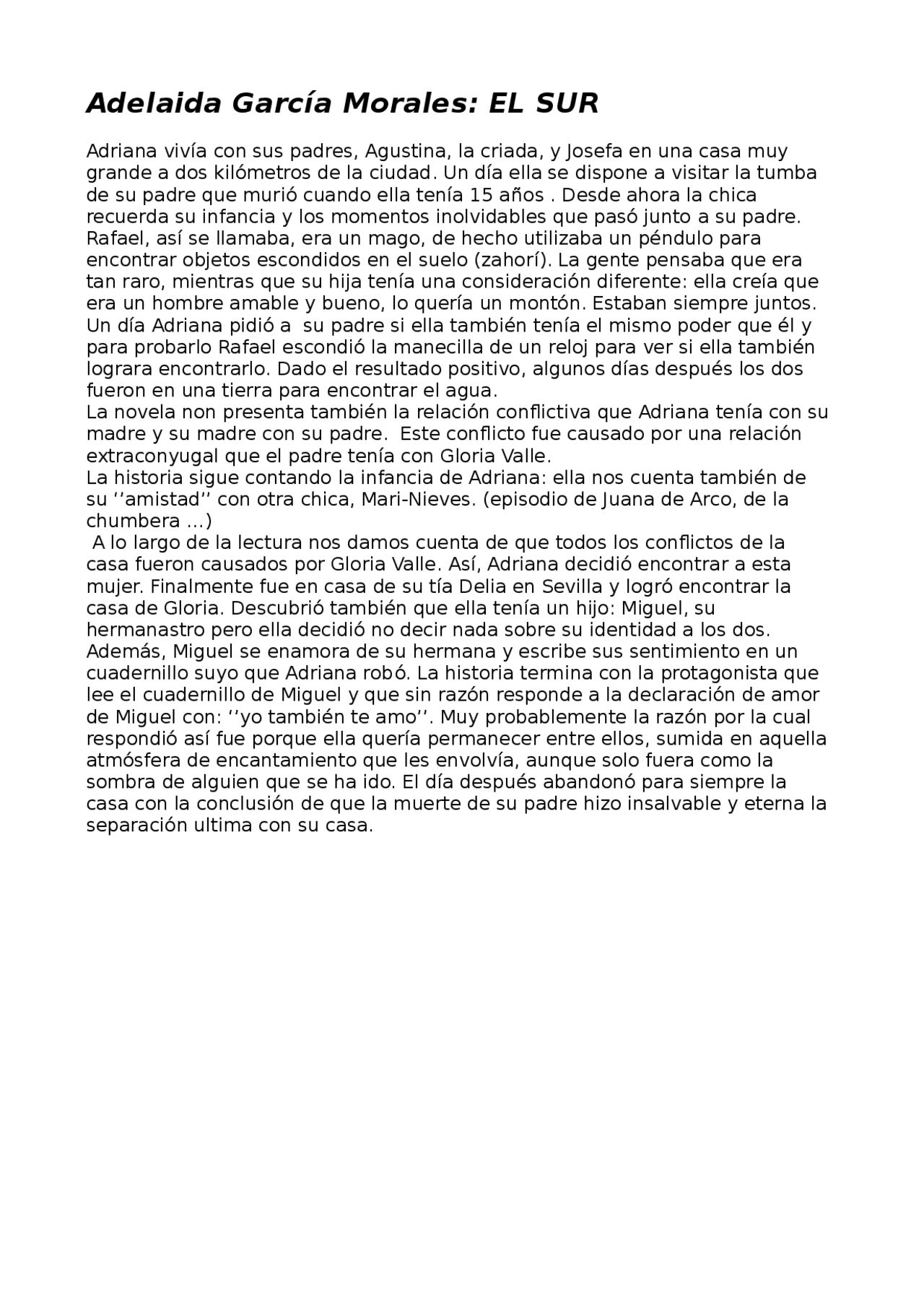 Esame Lingua E Linguistica Spagnola I Federico Ii Docsity