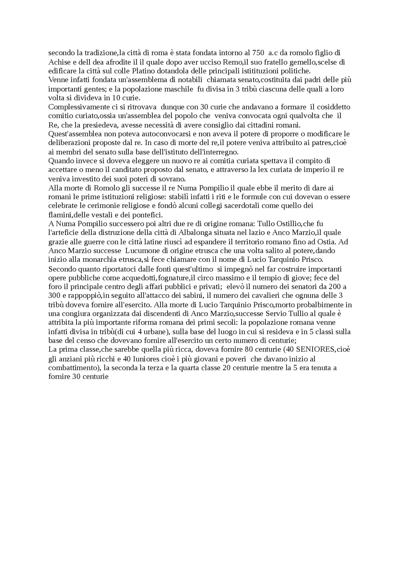Domande Desame Diritto Romano Prove Desame Di Diritto Romano Docsity