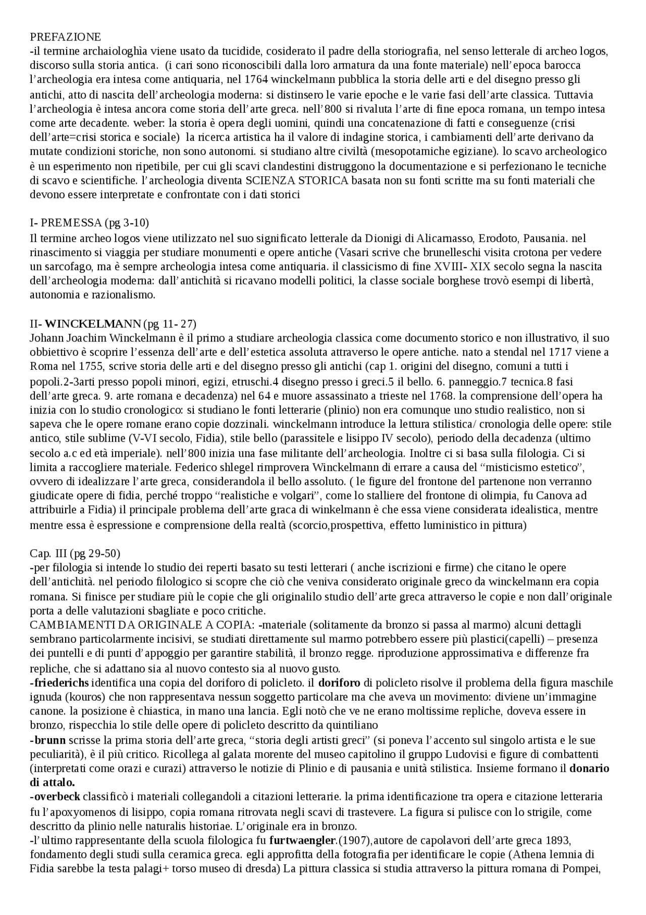 Introduzione Bianchi Badinelli Docsity