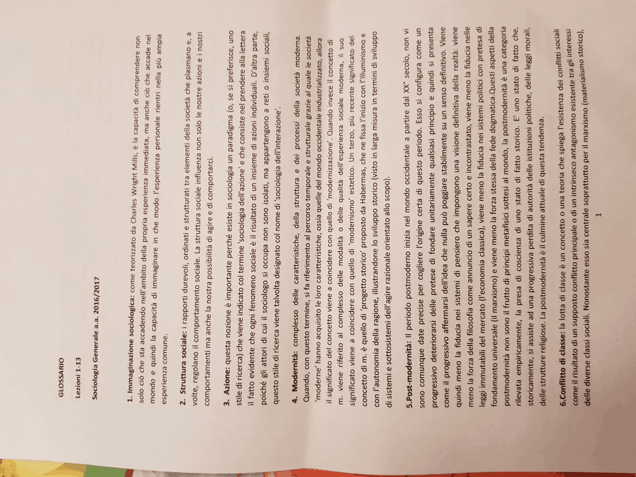 Riassunti Di Sociologia Docsity