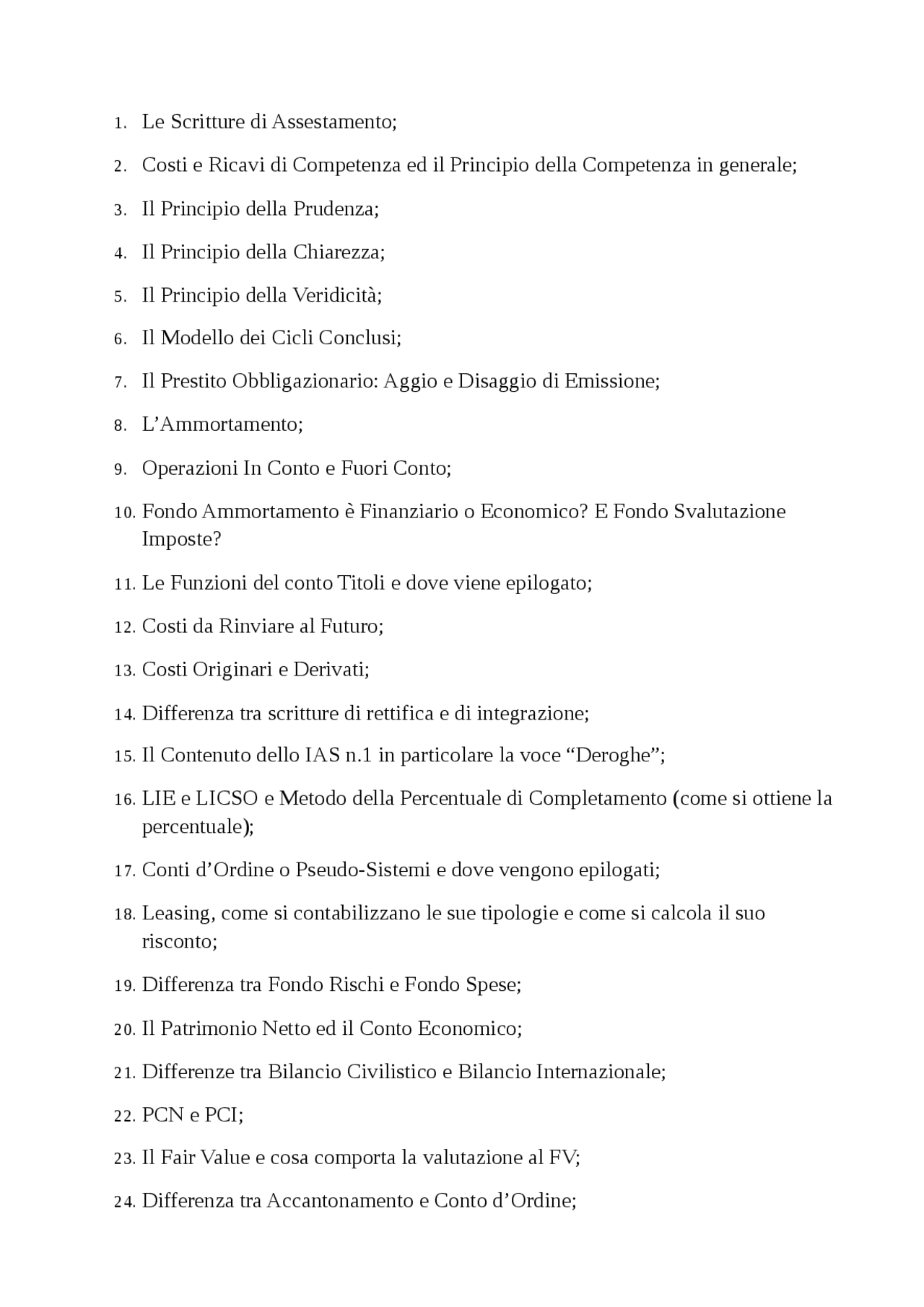 Domande Esame Metodologie E Determinazioni Quantitative Dazienda Docsity