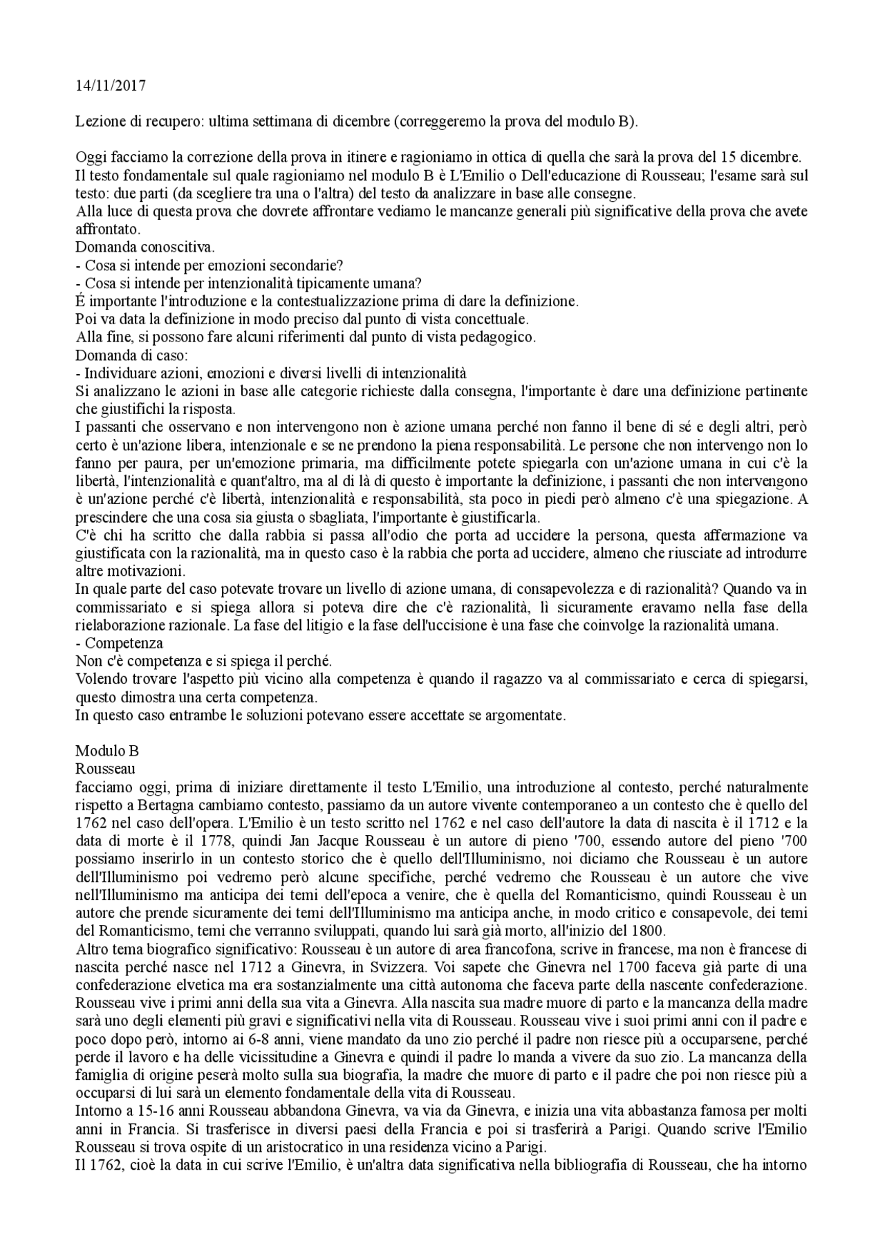 Appunti Pedagogia Generale Docsity
