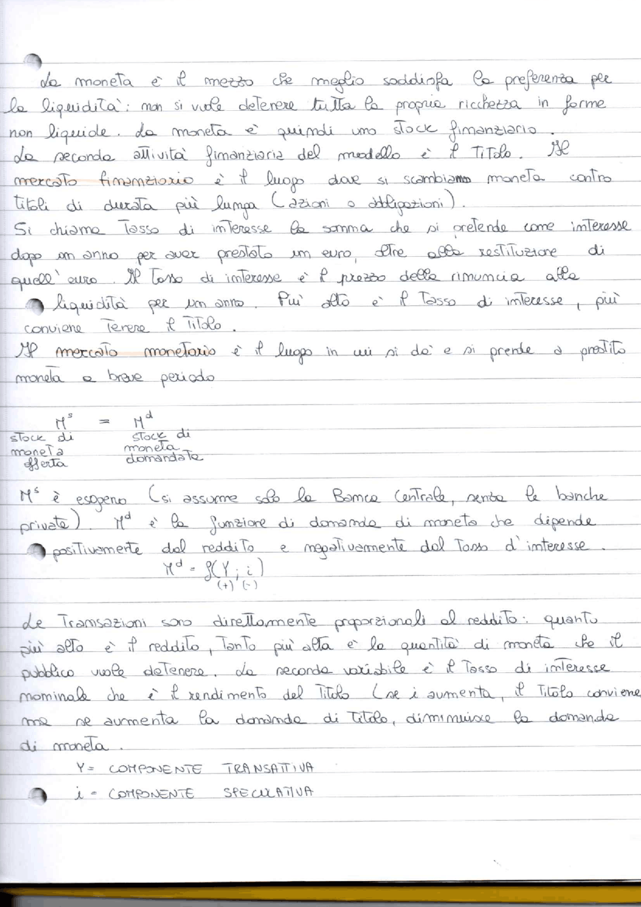 Appunti Di Macroeconomia Docsity