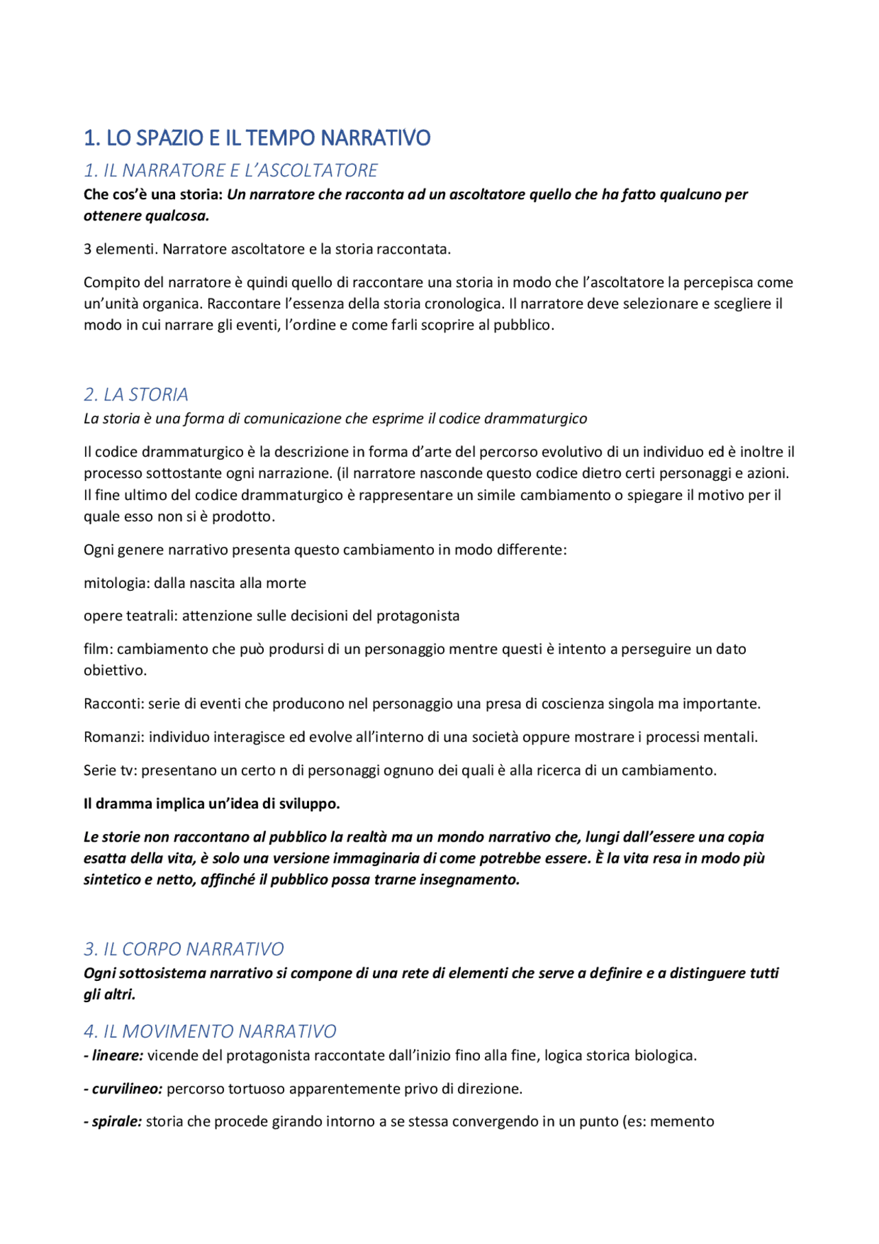 Riassunto Anatomia Di Una Storia Truby Docsity