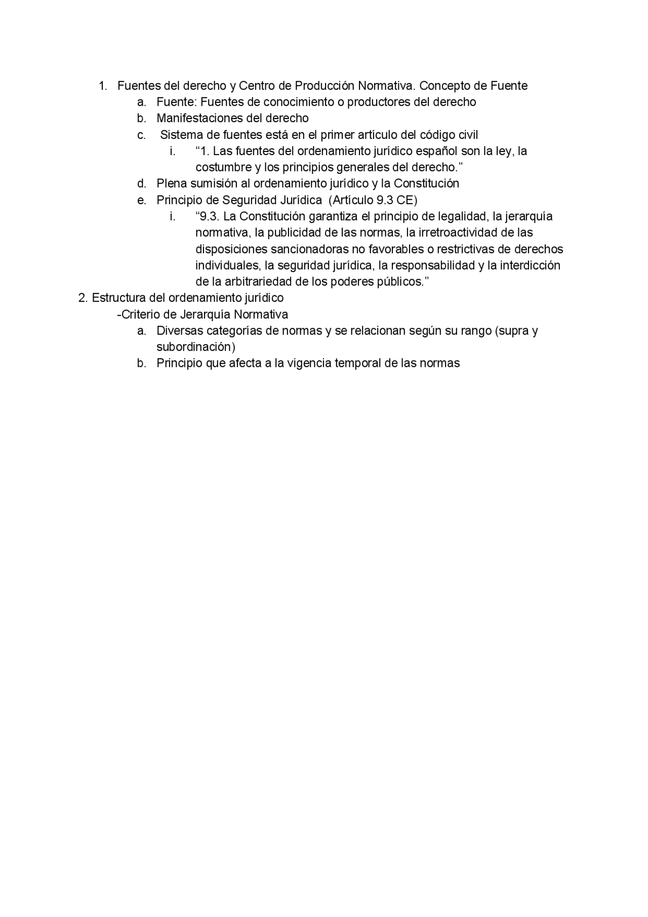 Tema 4 Derecho constitucional - Docsity