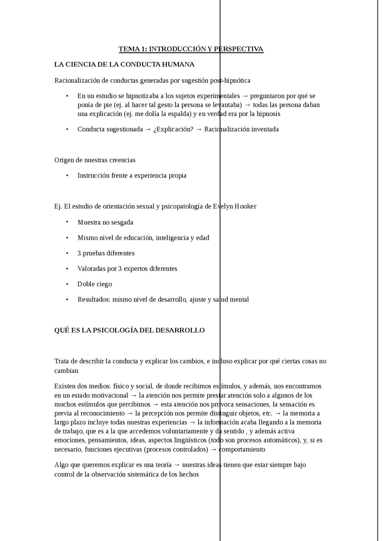 Tema 1 Desarrollo Cognitivo Docsity