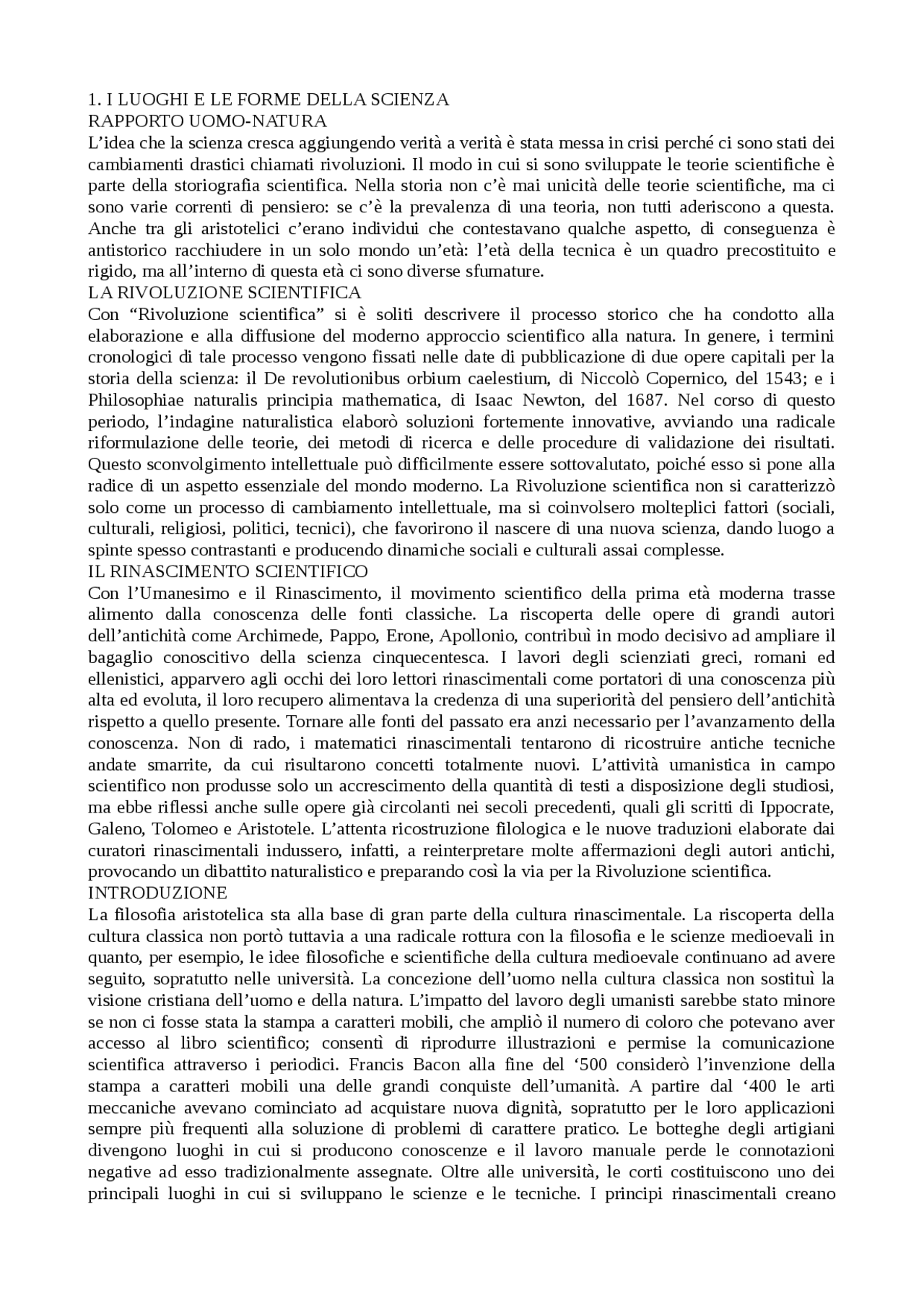 La Macchina Del Mondo Docsity