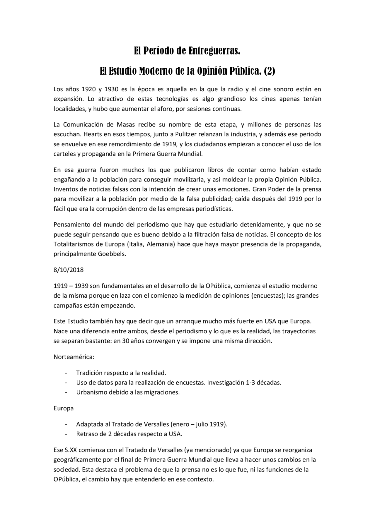 Tema 2 Opinión Pública Docsity