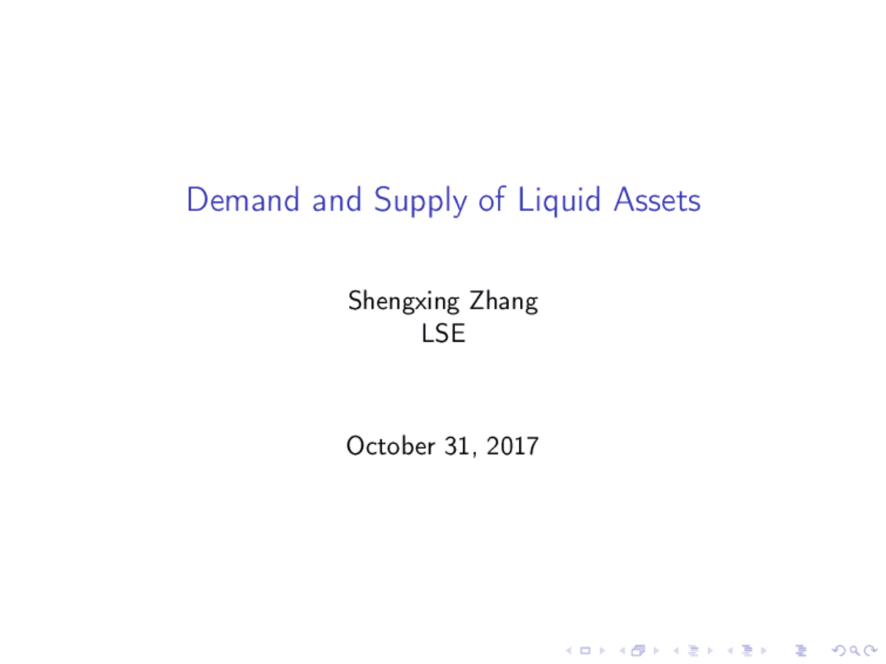 Advanced Economic Analysis Docsity