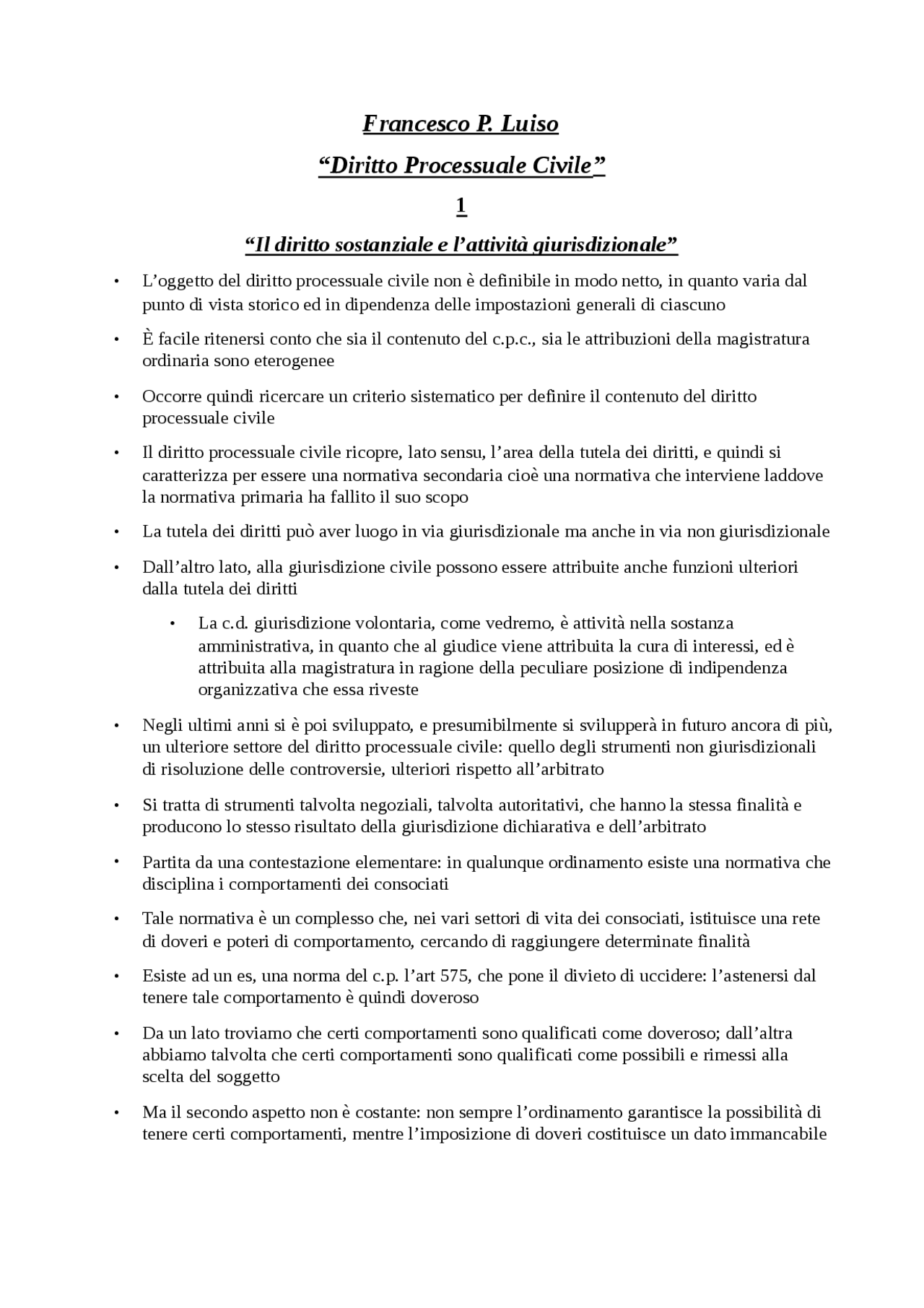 Diritto Processuale Civile Vol I Principi Generali Francesco P