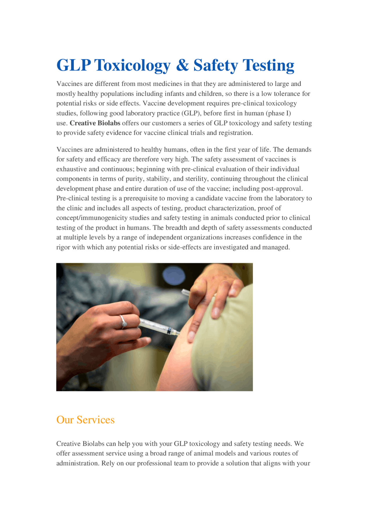 An Introduction For Glp Toxicology Docsity