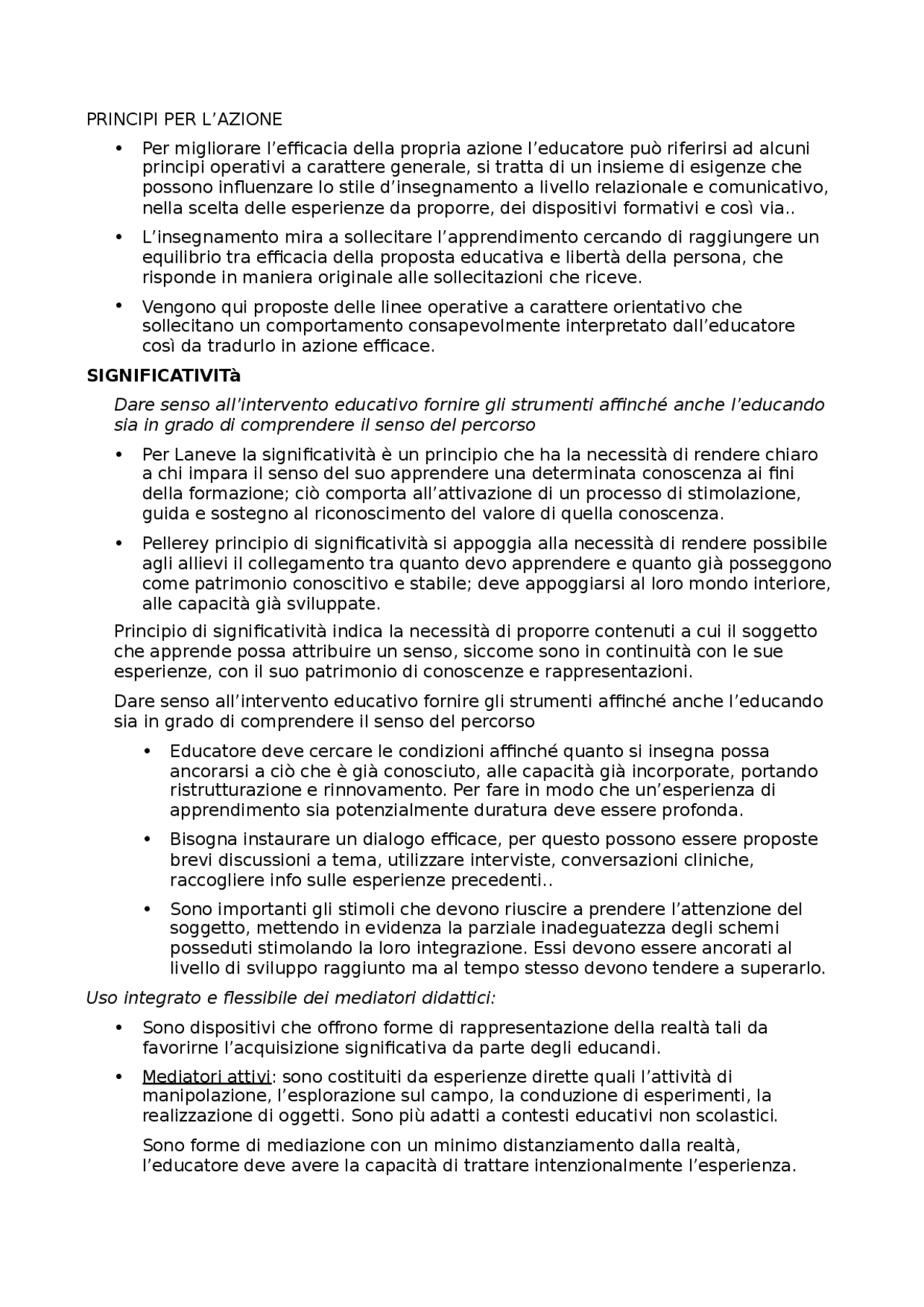 Le Nuove Professioni Educative Docsity
