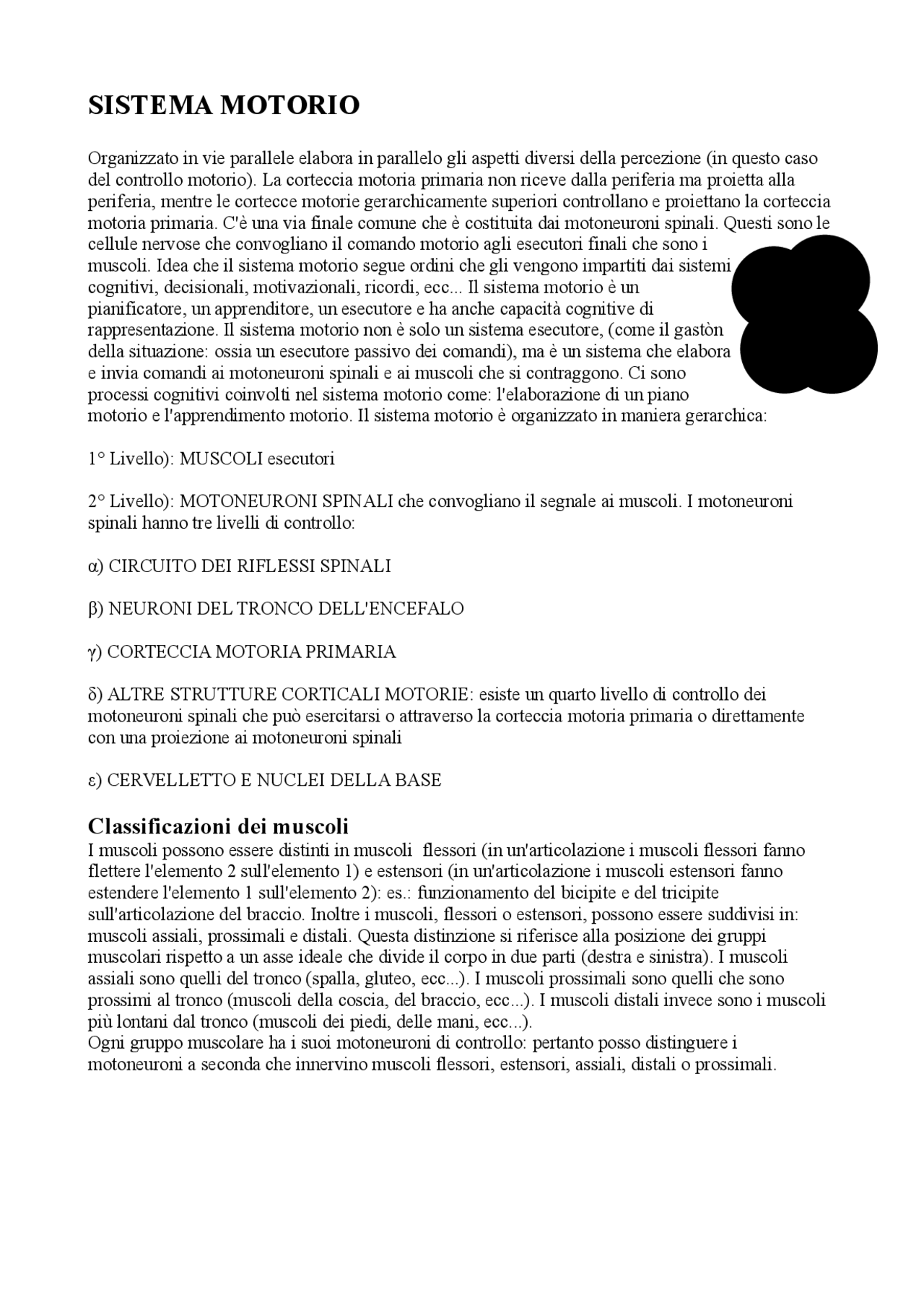 Sbobinature Terzo Modulo Di Fondamenti Prof Berardi Corso A K Docsity