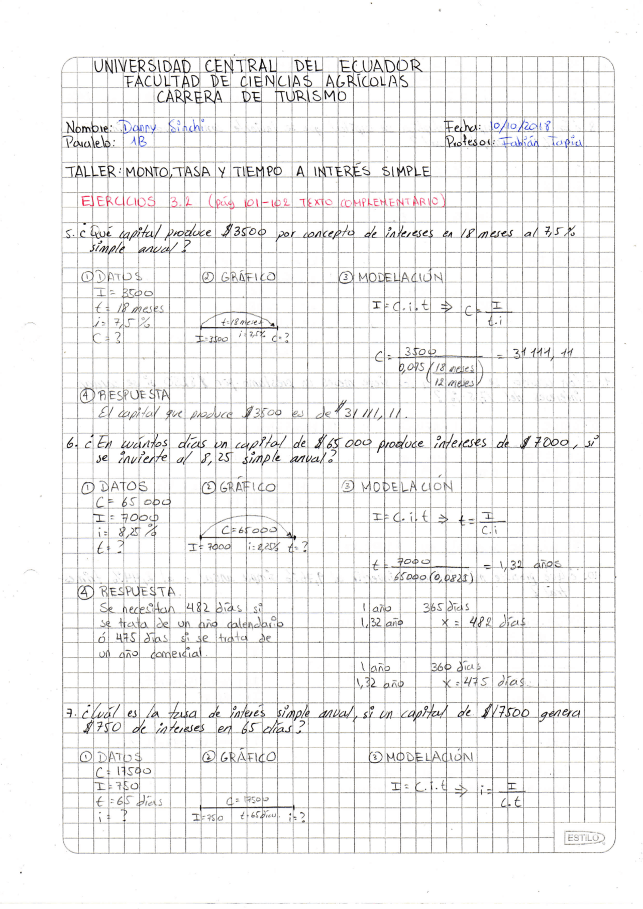 Tarea de matematicas - Docsity