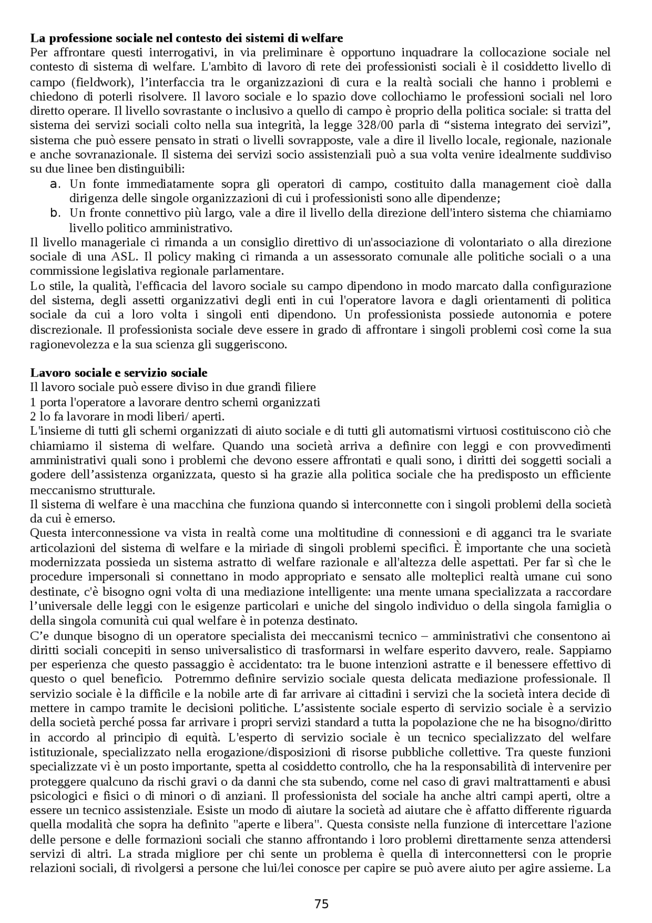 Esame Di Stato Assistente Sociale Albo B Docsity