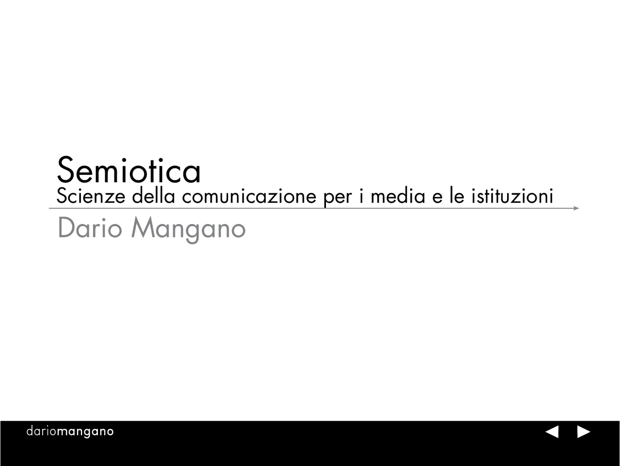 Slide Riassuntive Di Semiotica Docsity