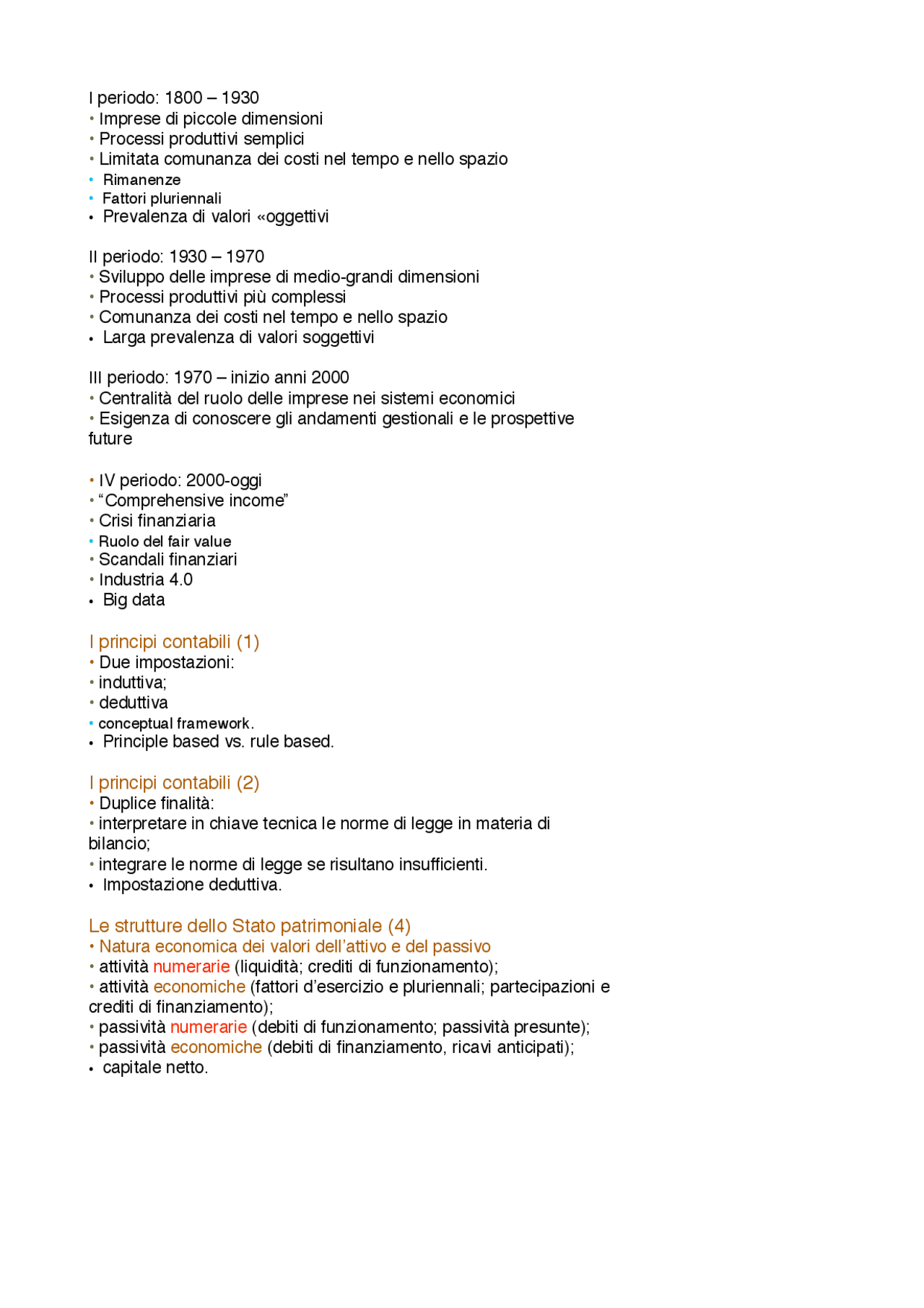 Resumen Bilanci Di Impresa Appunti Di Analisi Di Bilancio E Principi