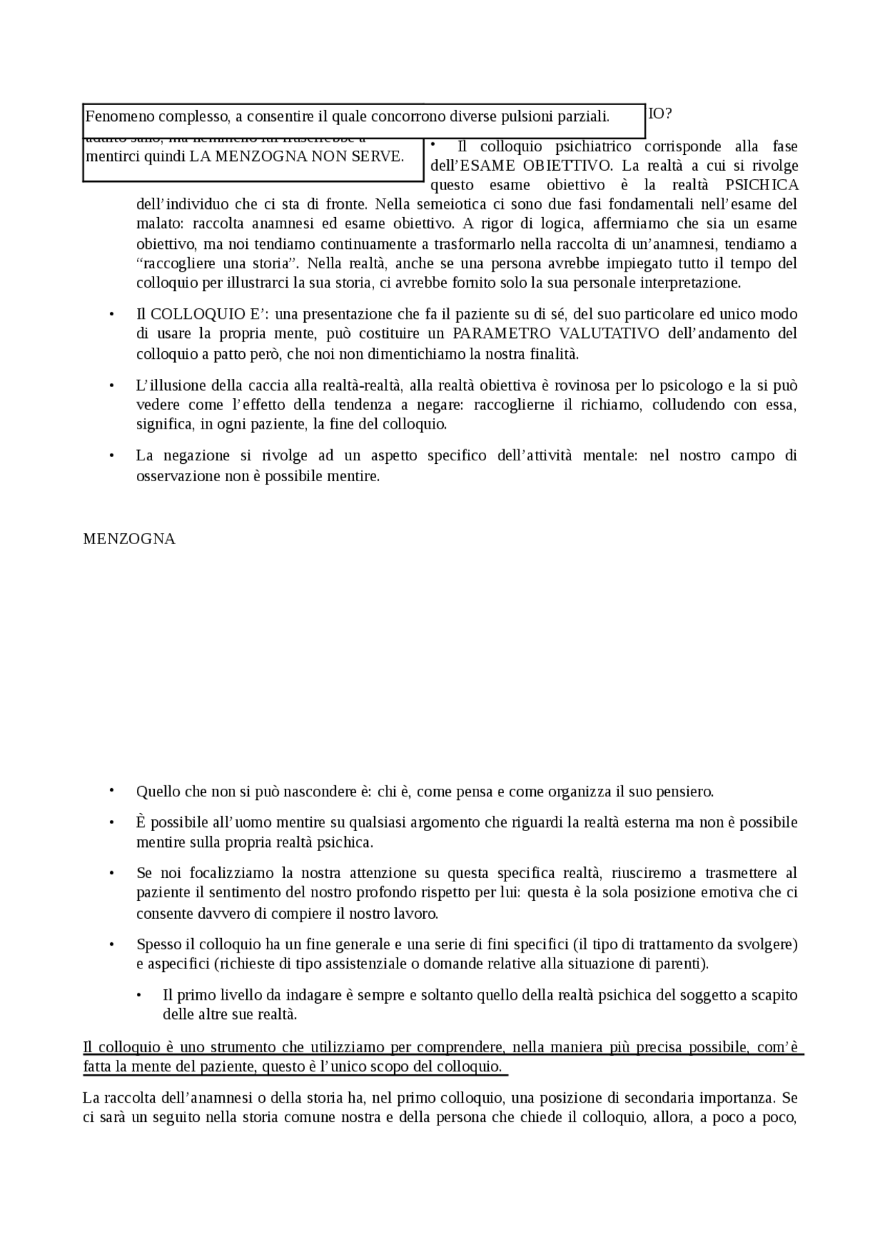 Schemi Tecniche Del Colloquio” Docsity