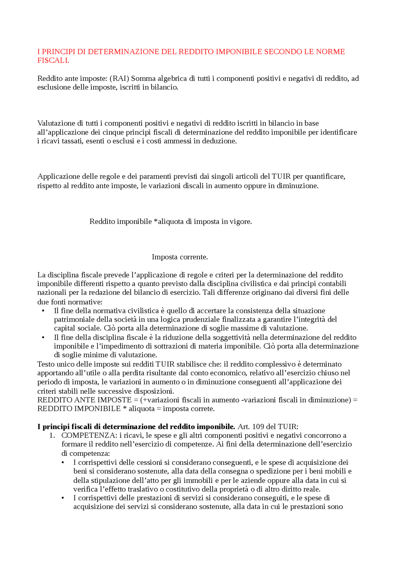 Metodologie E Determinazioni Quantitative Dazienda Docsity