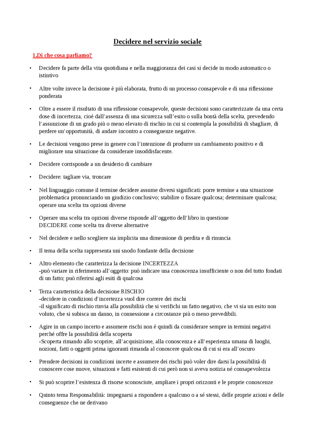 Decidere Nel Servizio Sociale Metodo E Riflessioni Etiche Tbertotti