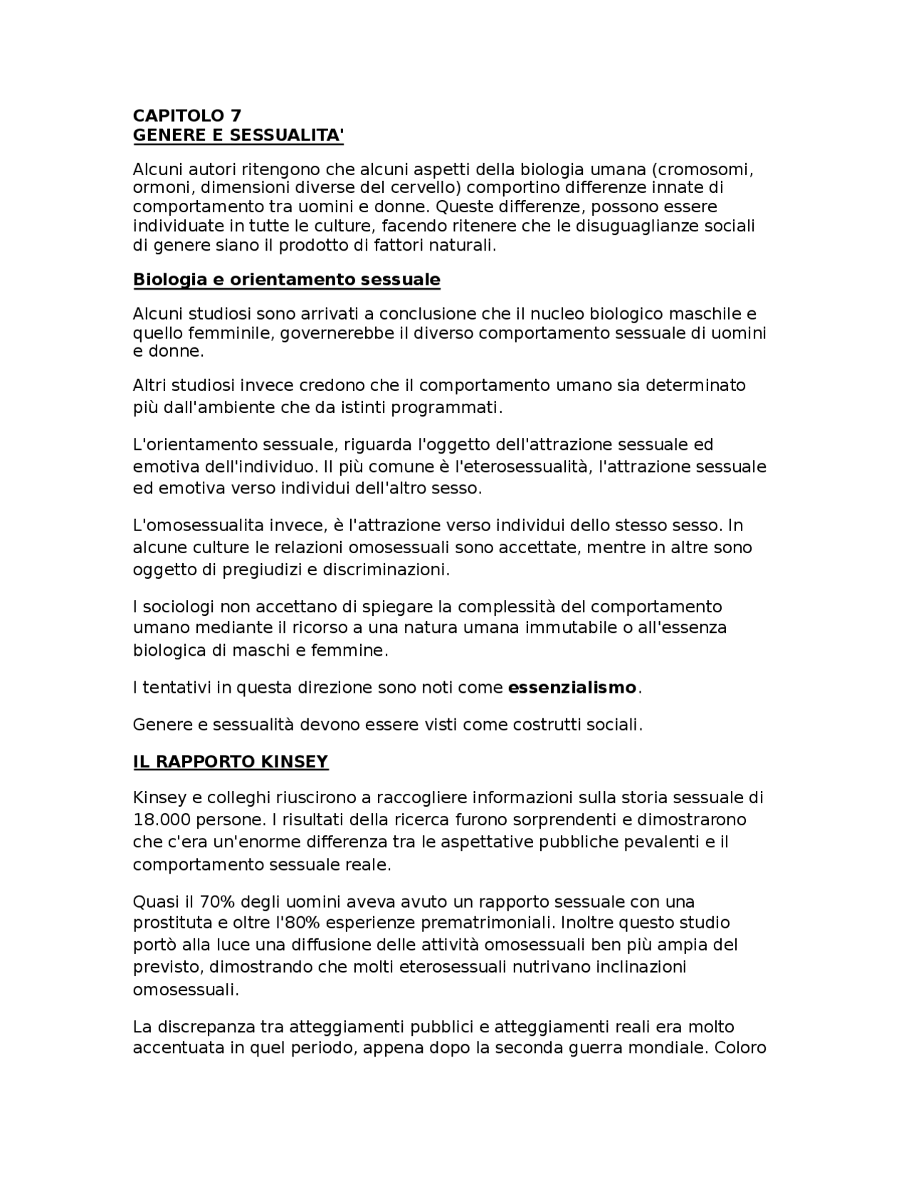 Fondamenti Di Sociologia Docsity